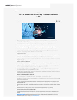 BPO in Healthcare for Enhancing Efficiency.pdf