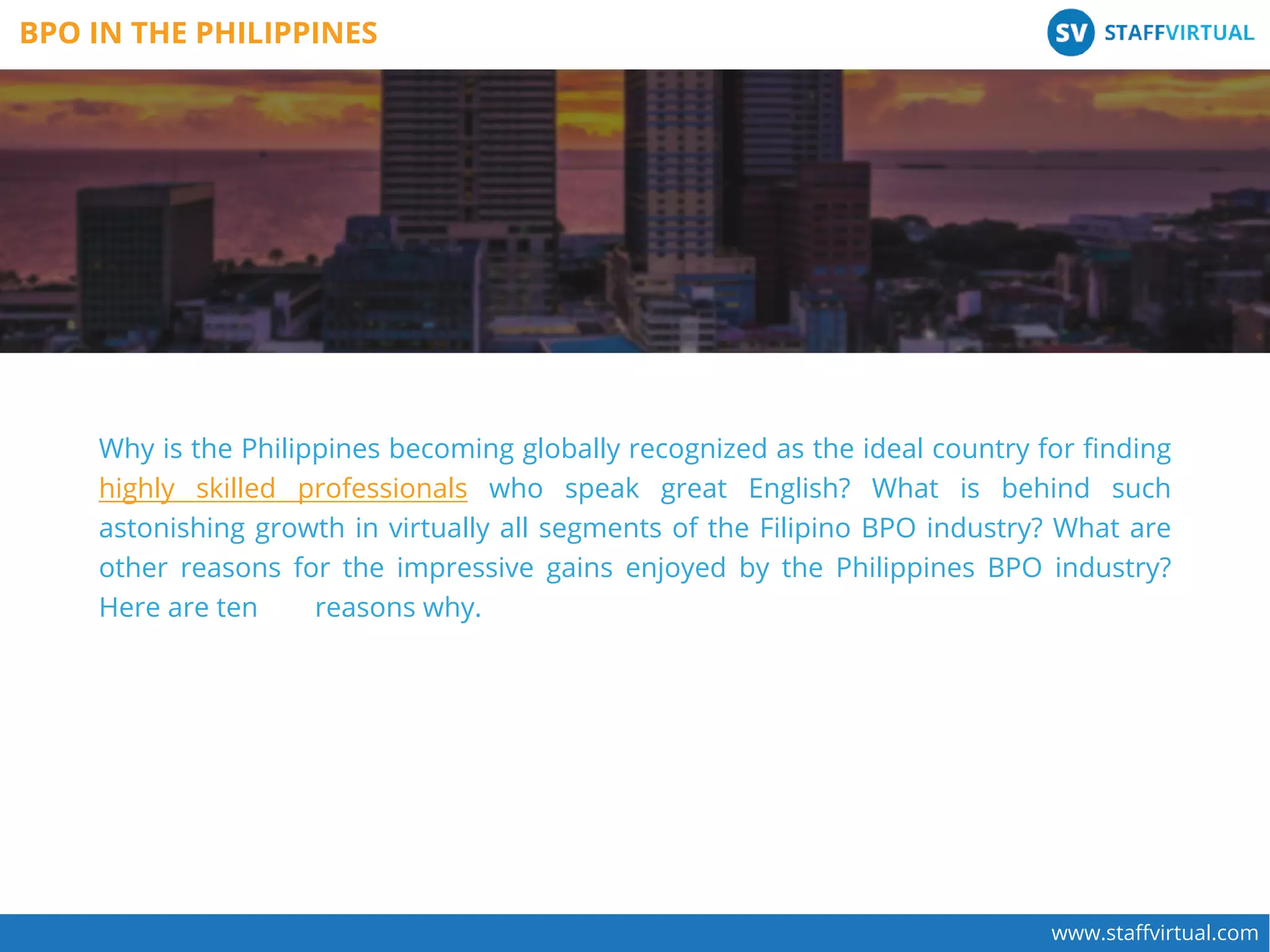 BPO in the Philippines | PDF