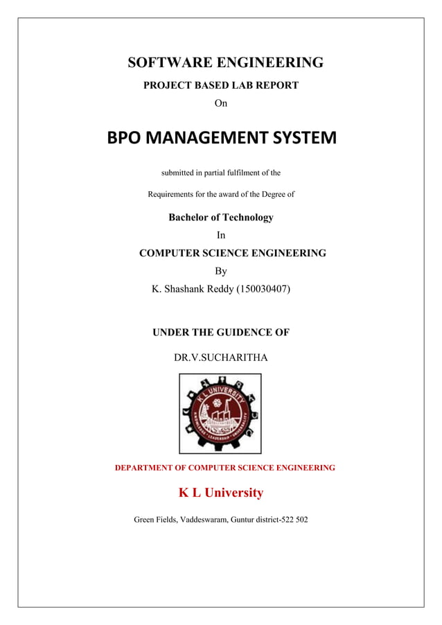 Bpo management systemuml | PDF