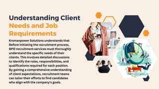 5 Important Process of BPO recruitment services Sahibabad | PPTX