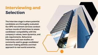 5 Important Process of BPO recruitment services Sahibabad | PPTX