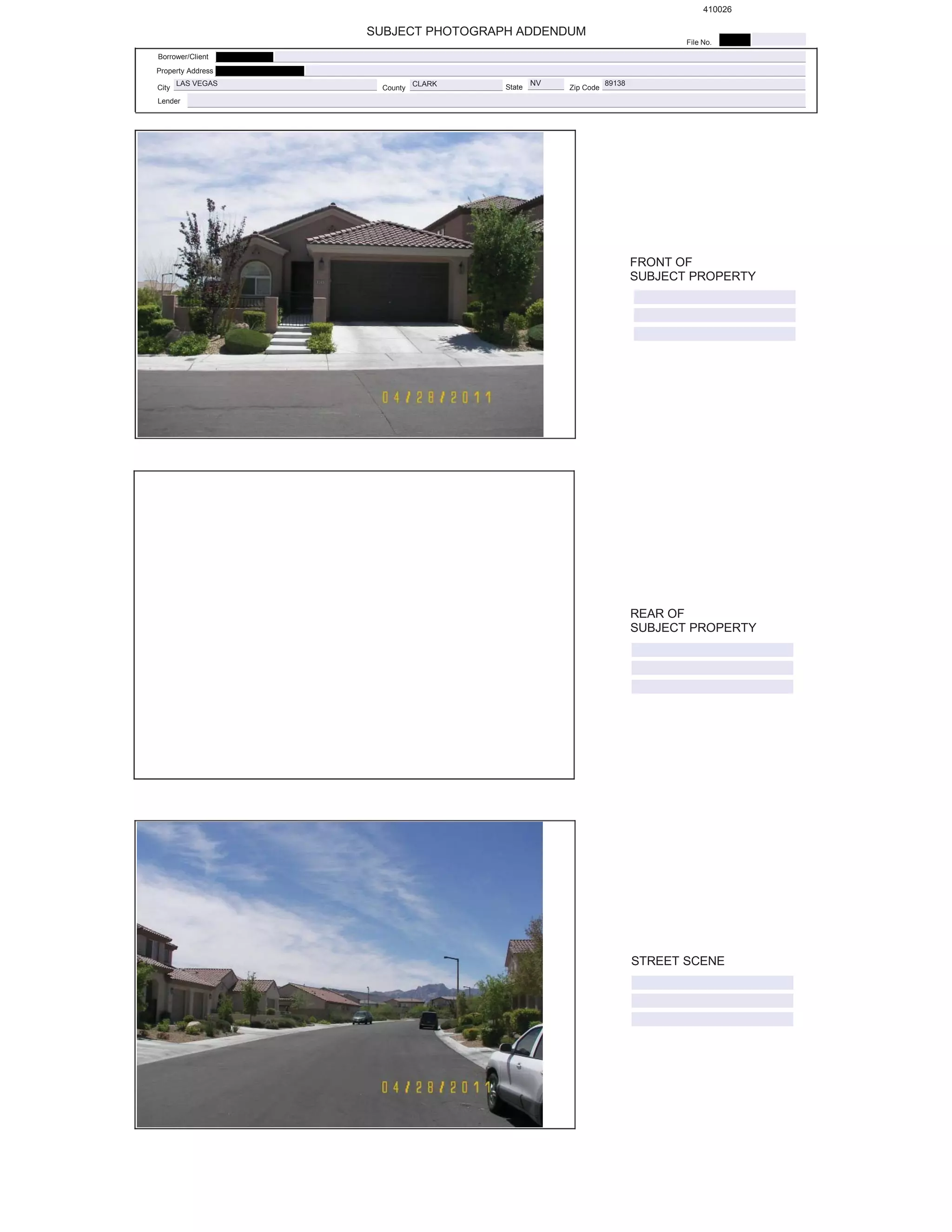Sample Broker Price Opinion | PDF