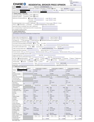 Sample Broker Price Opinion | PDF