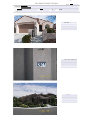 Residential Broker Price Opinion Forms