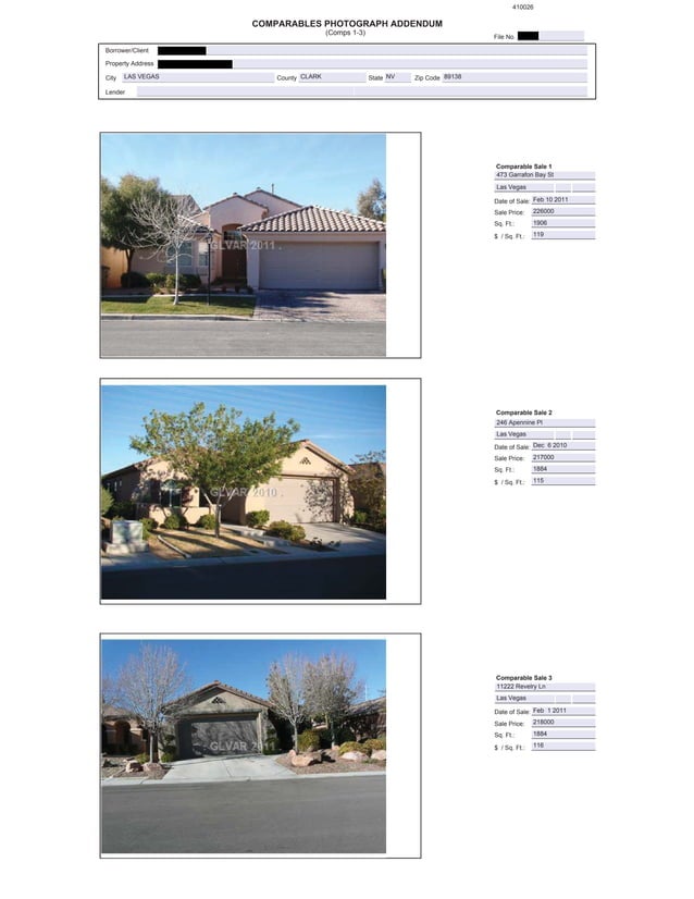 Sample Broker Price Opinion Sample Broker Price Opinion