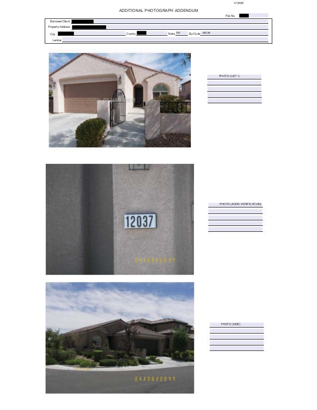 Sample Broker Price Opinion Sample Broker Price Opinion