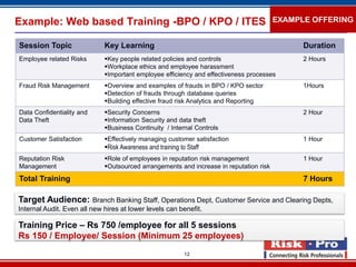 Bpo risk management 2013 | PPT