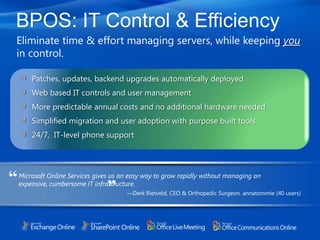 BPOS sales deck | PPTX