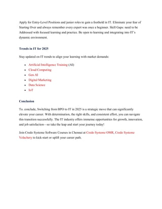 BPO to IT Career Switch-Credo systemz.pdf