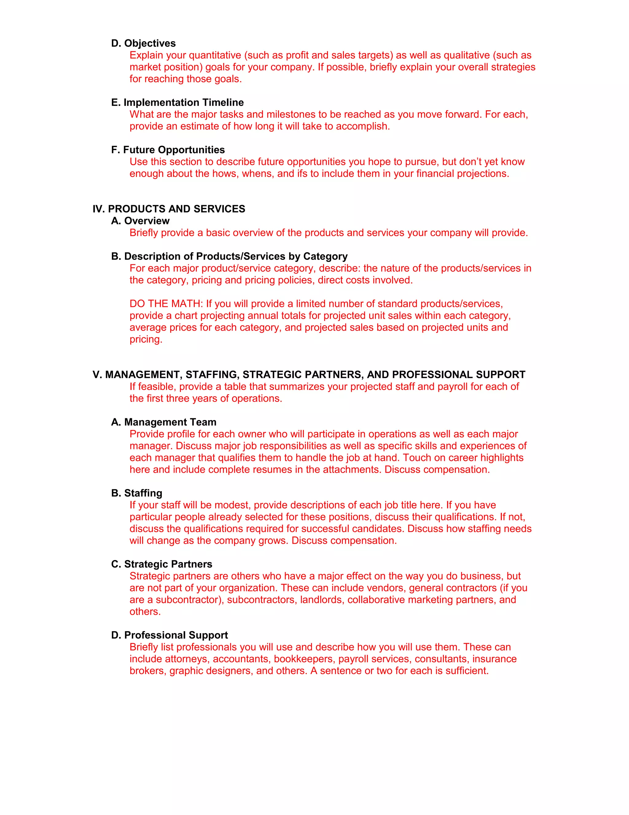 Bp outline annotated | PDF