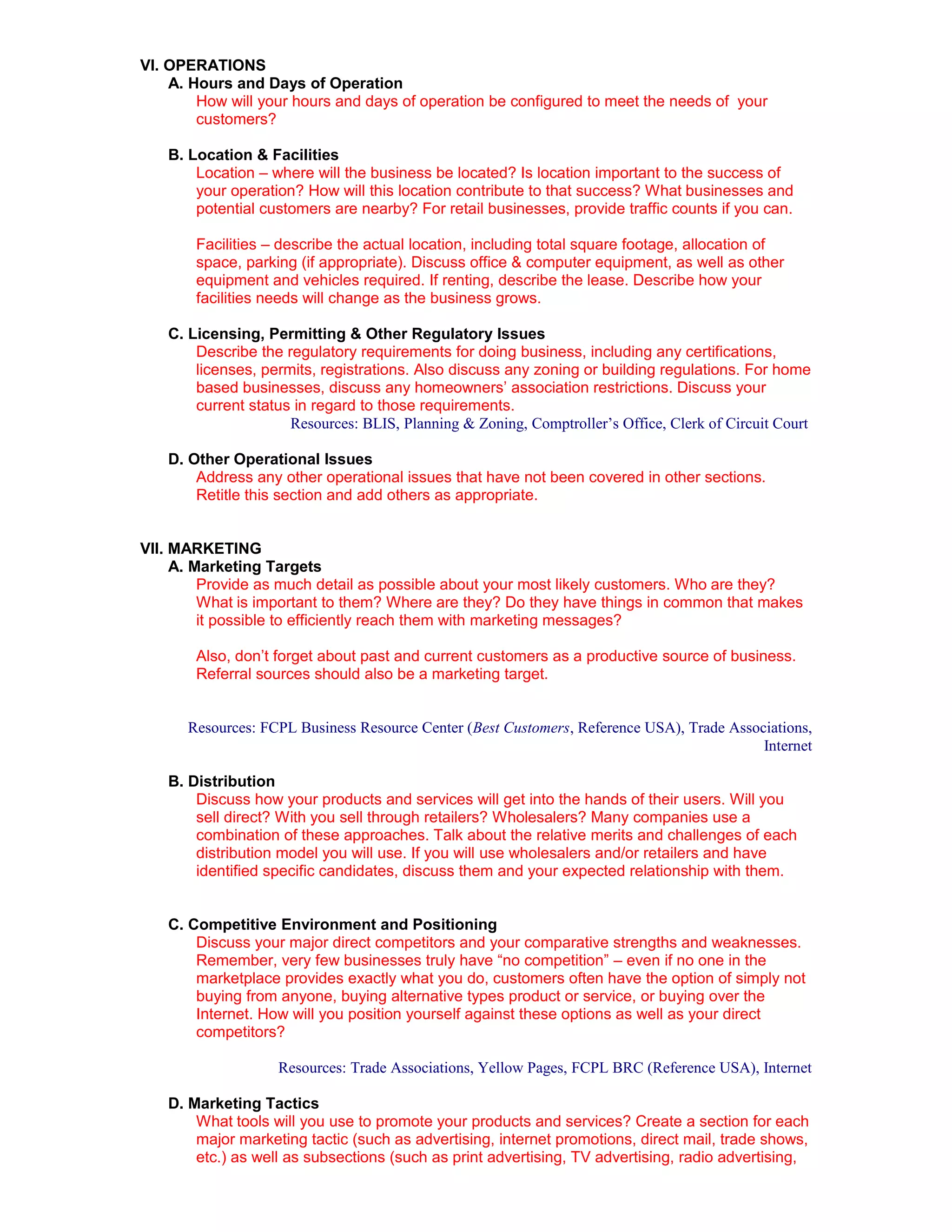 Bp outline annotated | PDF