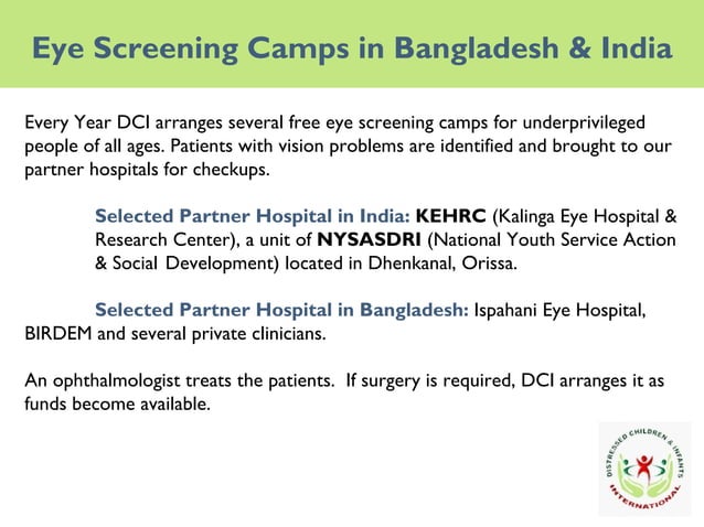 Blindness Prevention Program Overview | PPT