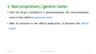 Basic principles of pharmacology | PPT