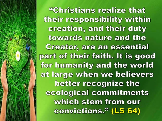 Ecological Conversion | PPT