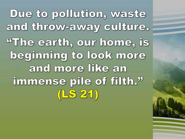 Ecological Conversion | PPTX