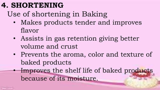 BPP CAKE INGREDIENTS.pptx | Desserts and Baking | Food & Drink