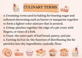 bread and pastry production lesson 1 2nd quarter | PDF