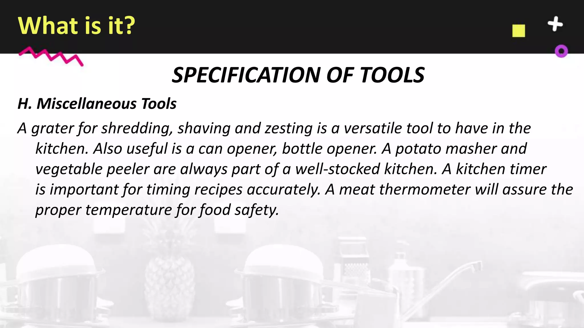 BPP 7 Maintain Tools and Equipment | PPTX