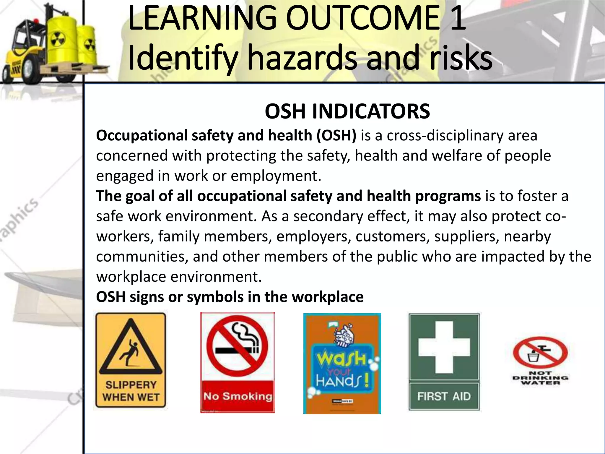 BPP Practice Occupational Health and Safety Procedures | PPTX