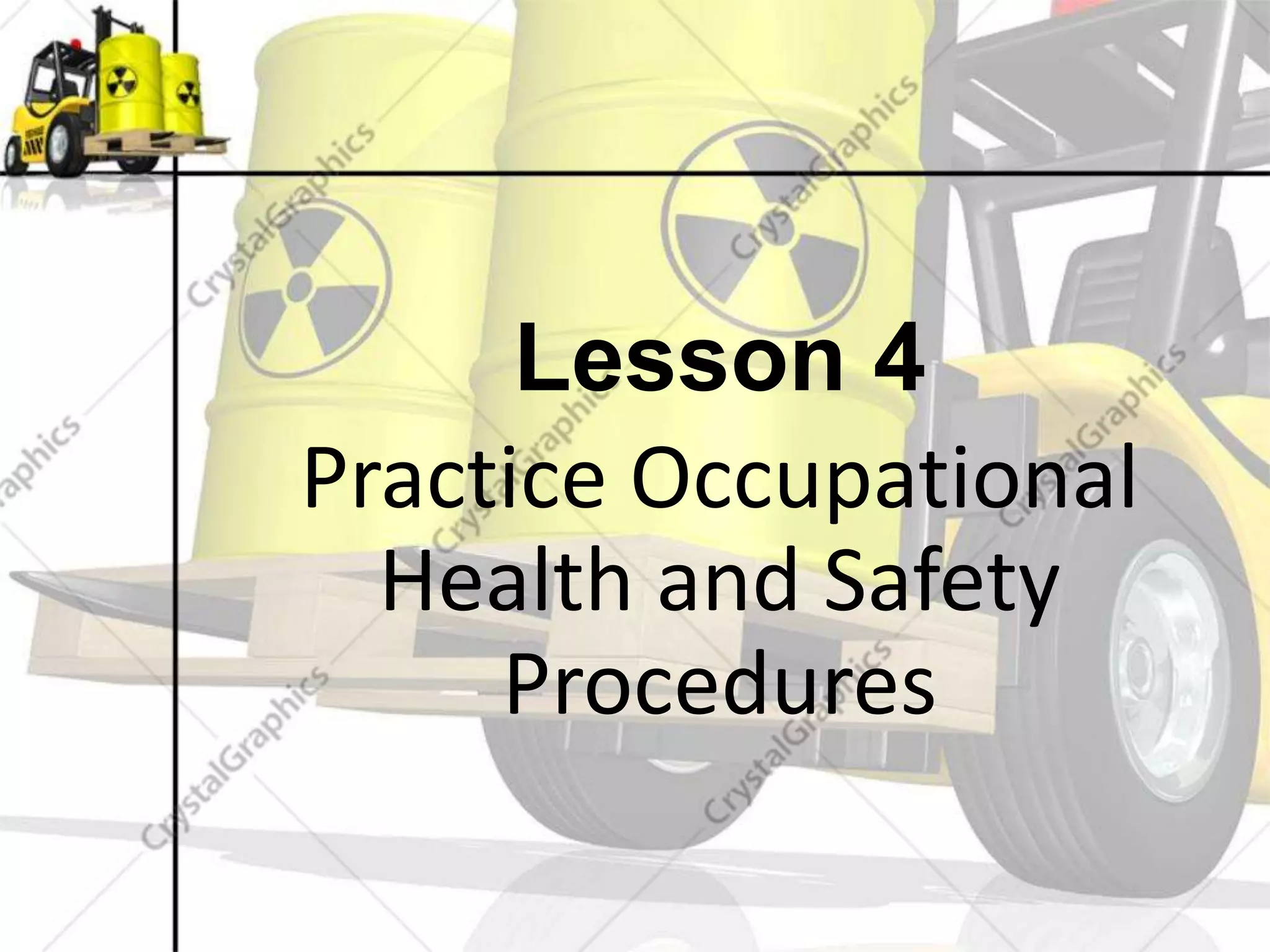BPP Practice Occupational Health and Safety Procedures | PPTX