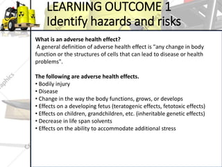 BPP Practice Occupational Health and Safety Procedures | PPTX