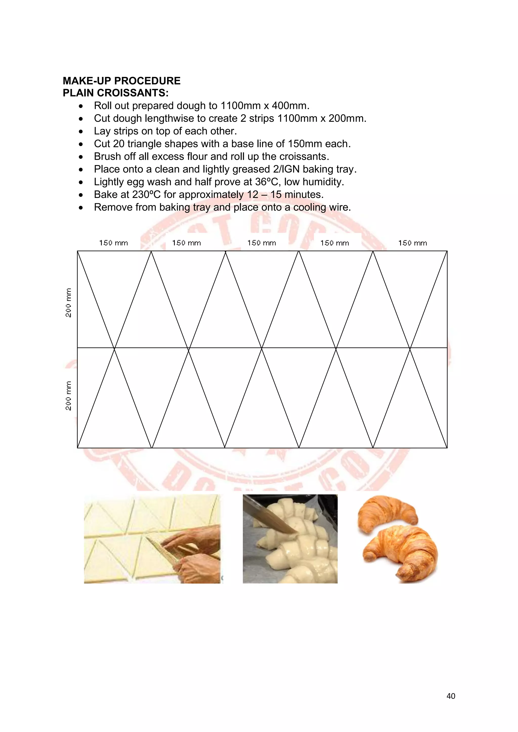 BREAD AND PASTRY PRODUCTION - CBLM | PDF