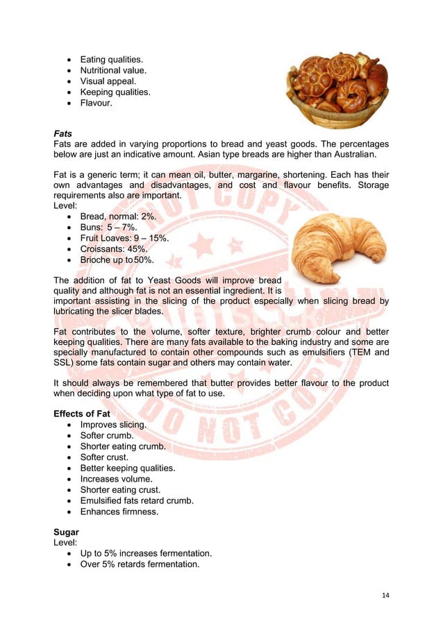 BREAD AND PASTRY PRODUCTION - CBLM | PDF