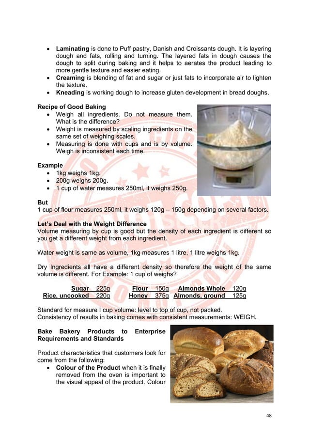 BREAD AND PASTRY PRODUCTION - CBLM | PDF