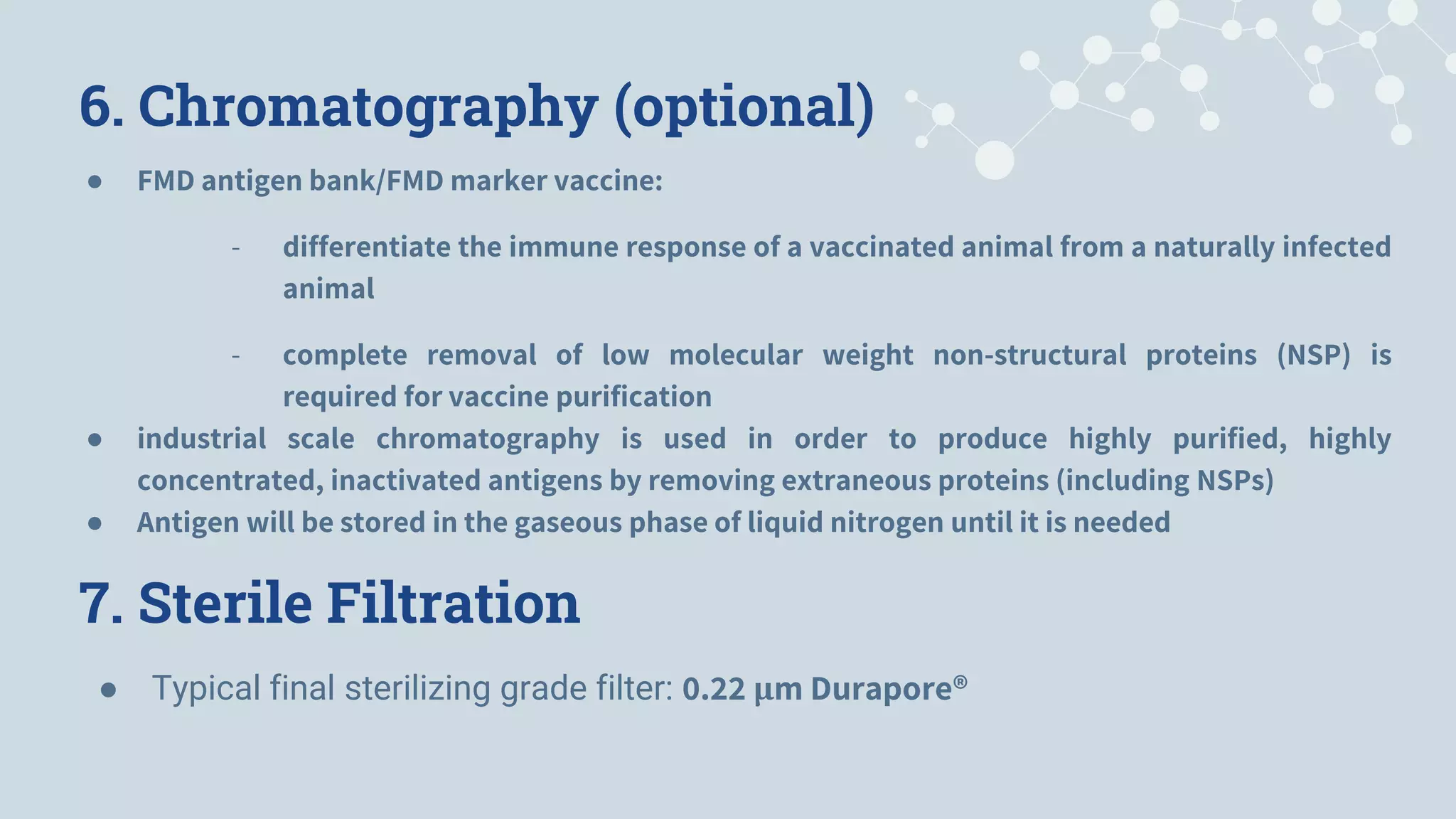 Generic Manufacturing Process of Foot & Mouth Disease Vaccines | PPTX