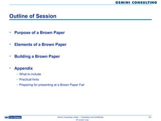 B pprocessv3 brown papers-gsw | PPT
