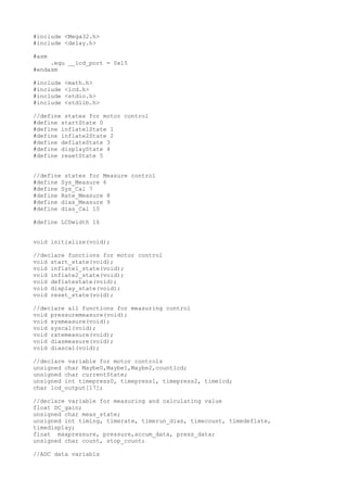 Blood pressure set programming | TXT