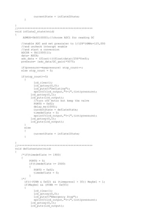 Blood pressure set programming | TXT