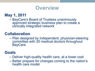 BayCare Physician Partners | PPTX