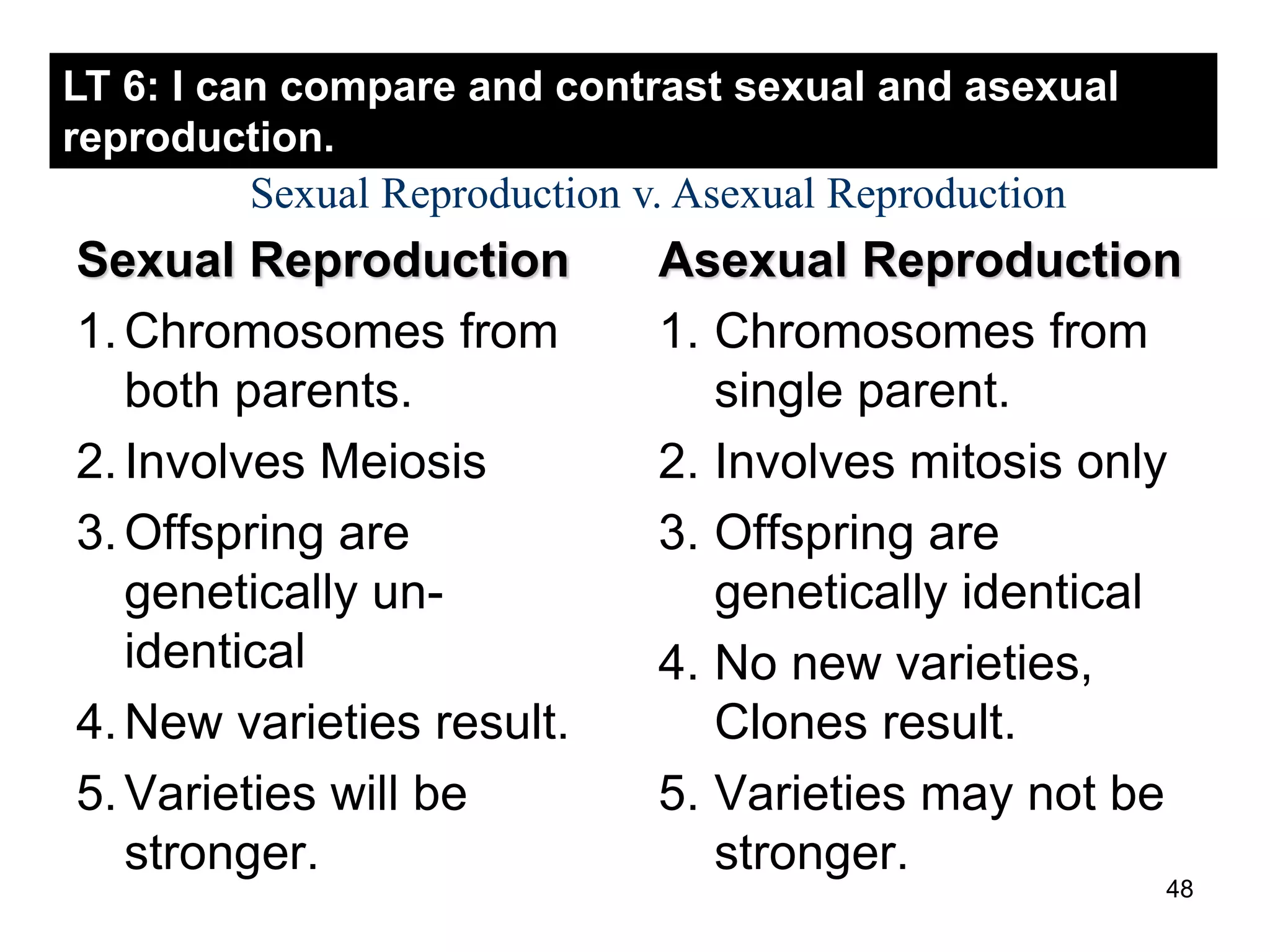 Meiosis and Sexual Reproduction | PPT
