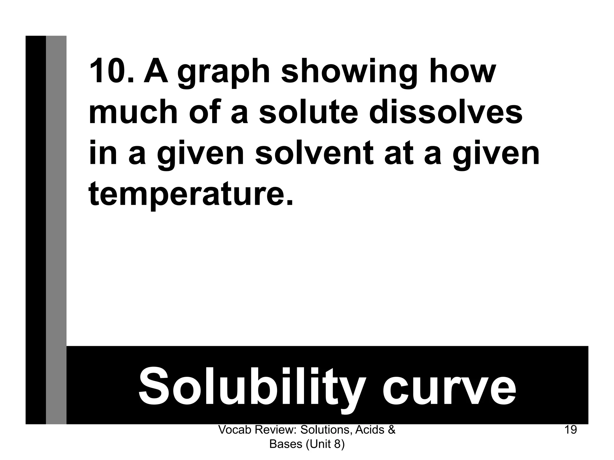 Solutions, Acids and Bases | PPT