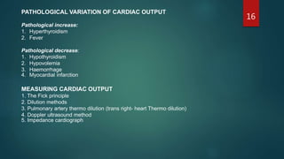 Bp pulse and cardiac output | PPTX
