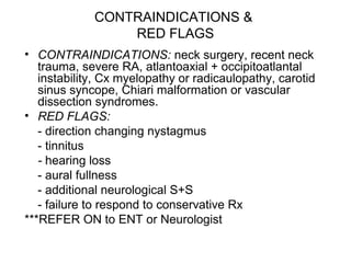 Vestibular assessment from the physiotherapy perspective | PPT