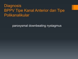 Bppv | PPTX