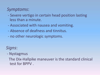Bppv | PPTX
