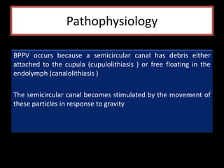 Journal Reading - Guidelines on BPPV | PPTX | Brain and Nervous System ...