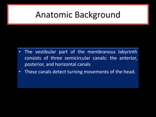 Journal Reading - Guidelines on BPPV | PPTX | Brain and Nervous System ...