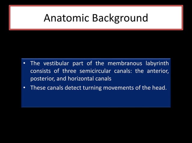 Journal Reading - Guidelines on BPPV | PPTX | Brain and Nervous System ...