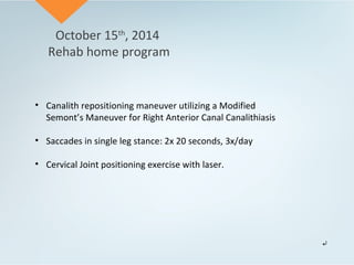 Benign Paroxysmal Positional Vertigo | PPT