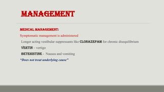 BPPV( Benign Paroxysmal Positional Vertigo) Concept | PPT