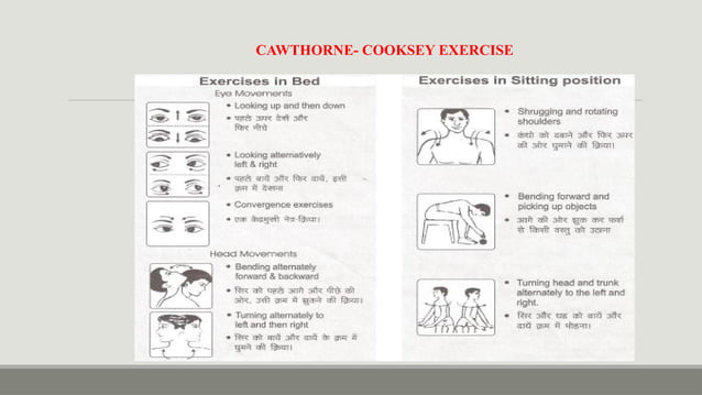 BPPV( Benign Paroxysmal Positional Vertigo) Concept | PPTX | Ear, Nose ...