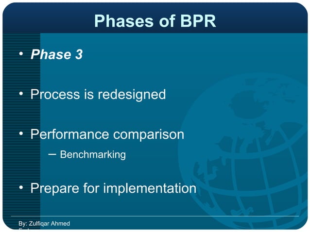BPR OR Business Process Re-Engineer | PPT