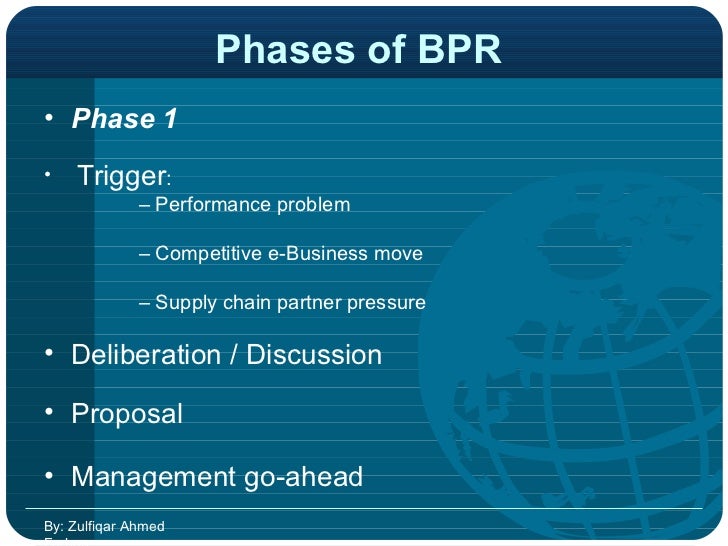 BPR OR Business Process Re-Engineer