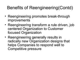 Business Process Re engineering | PPT