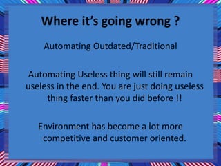 Business Process Reengineering | PPTX | Business Administration | Business