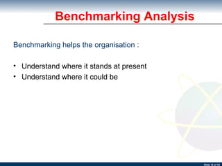 Bpr 04 Benchmarking | PPT | Computer Software and Applications | Computing
